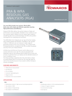 Residual Gas Analysers